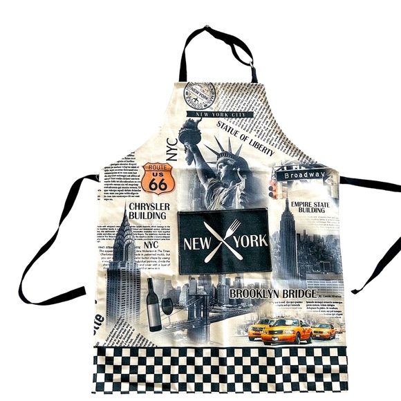 Kitchen | Apron New York City Print Nwot Os | Poshmark